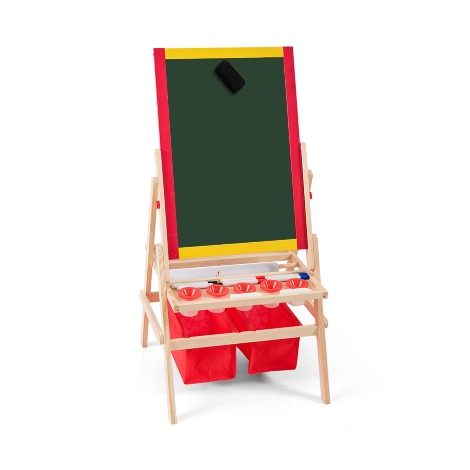 Flip-Over Double-Sided Kids Art Easel - Walmart.com