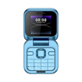Wmool Mini Flip Mobile one 2 SIM Card Small Display Foldable one ...
