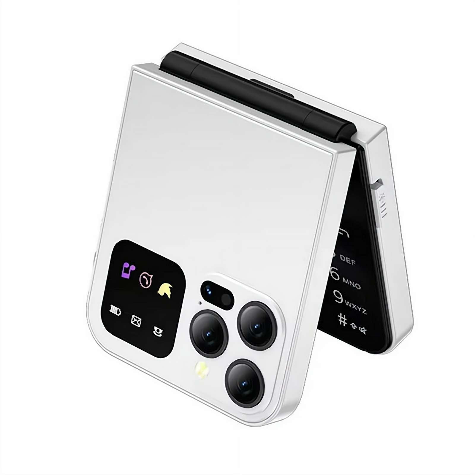 Flip Phone Dual SIM Card GSM Automatic Call Recording 2.4 Inch Screen ...