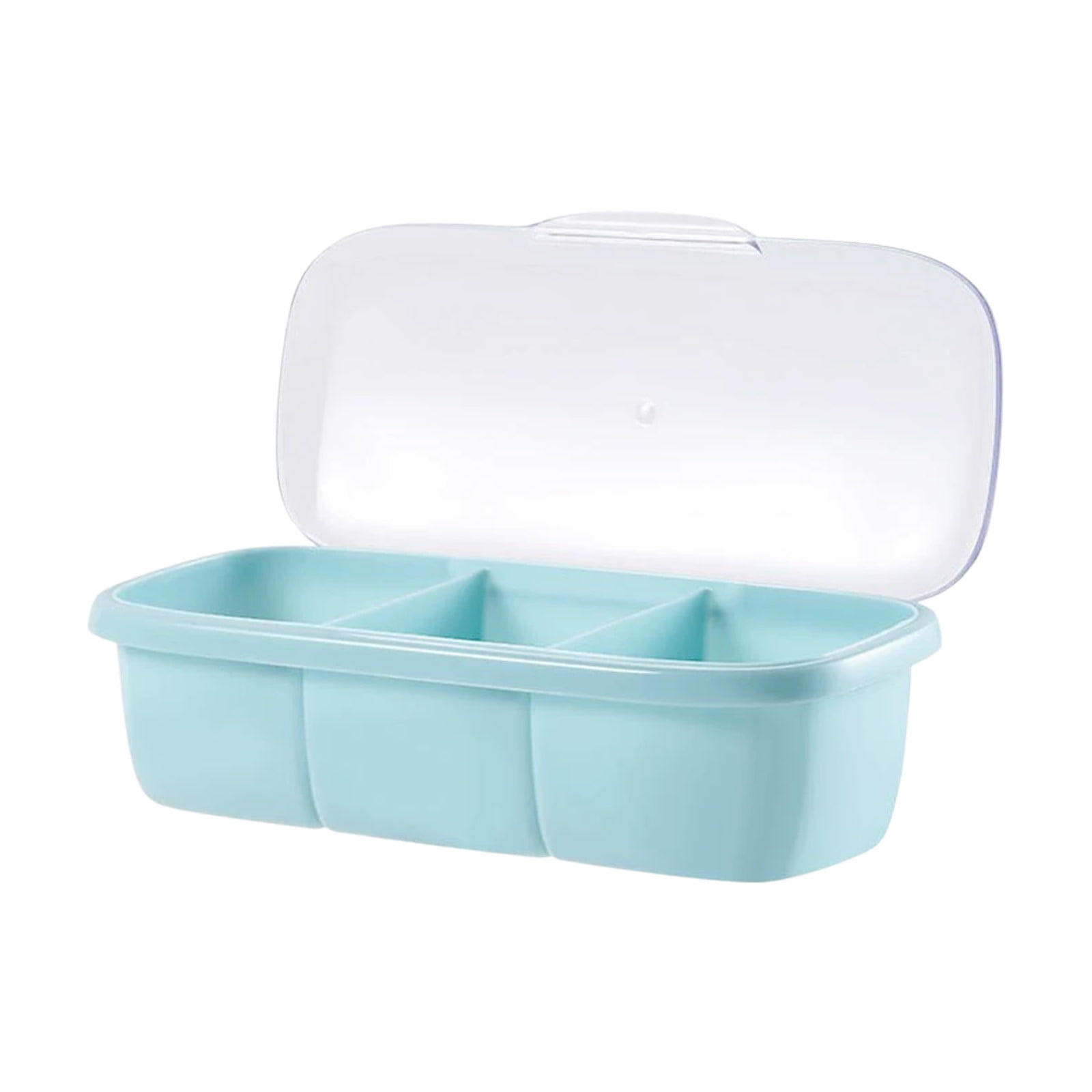 Flip Plastic Seasoning Box Set - Portable Snack Container with Lid and ...