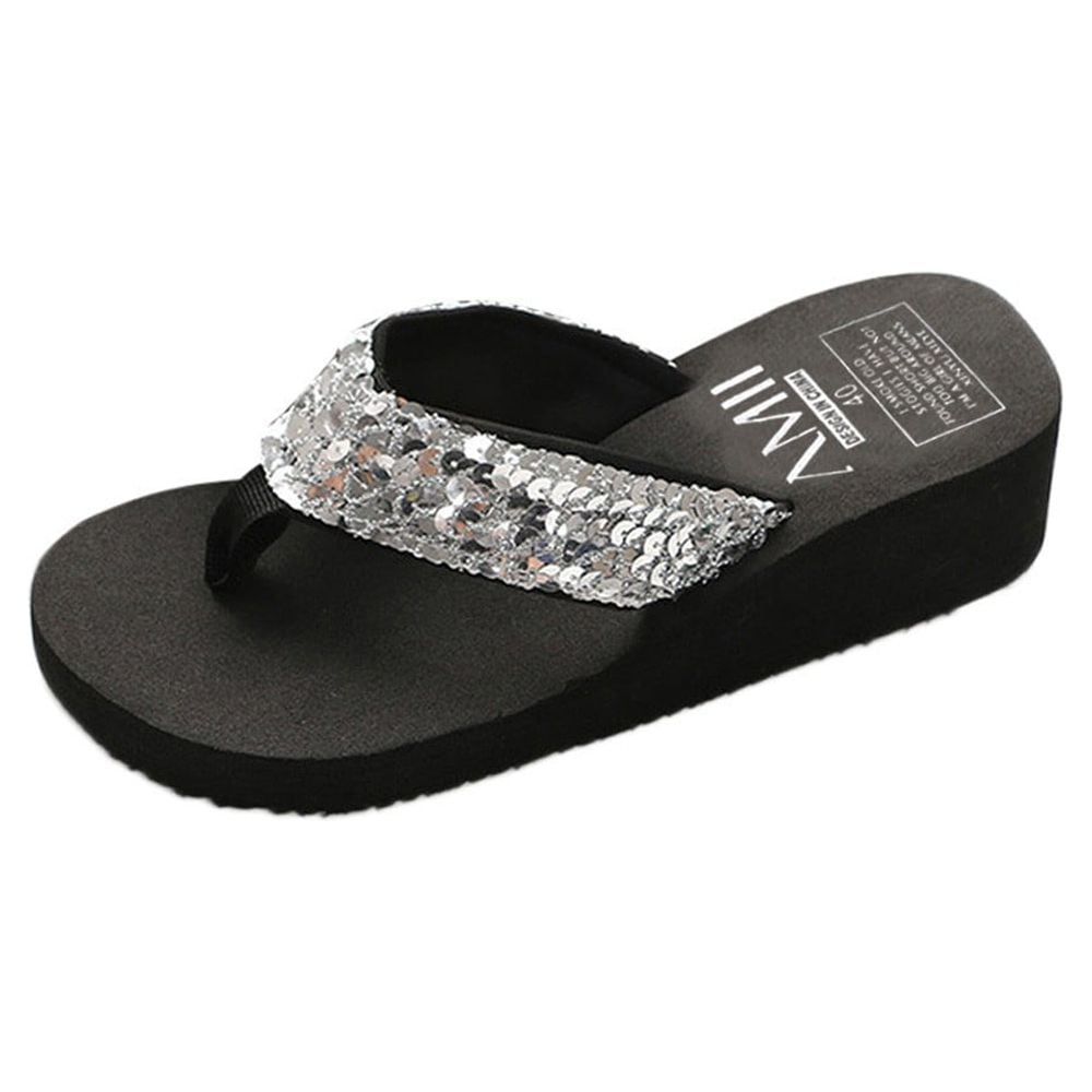 Flip Sandals Flop Silent Rattan Wide Width Flip Flops for Women Womens ...