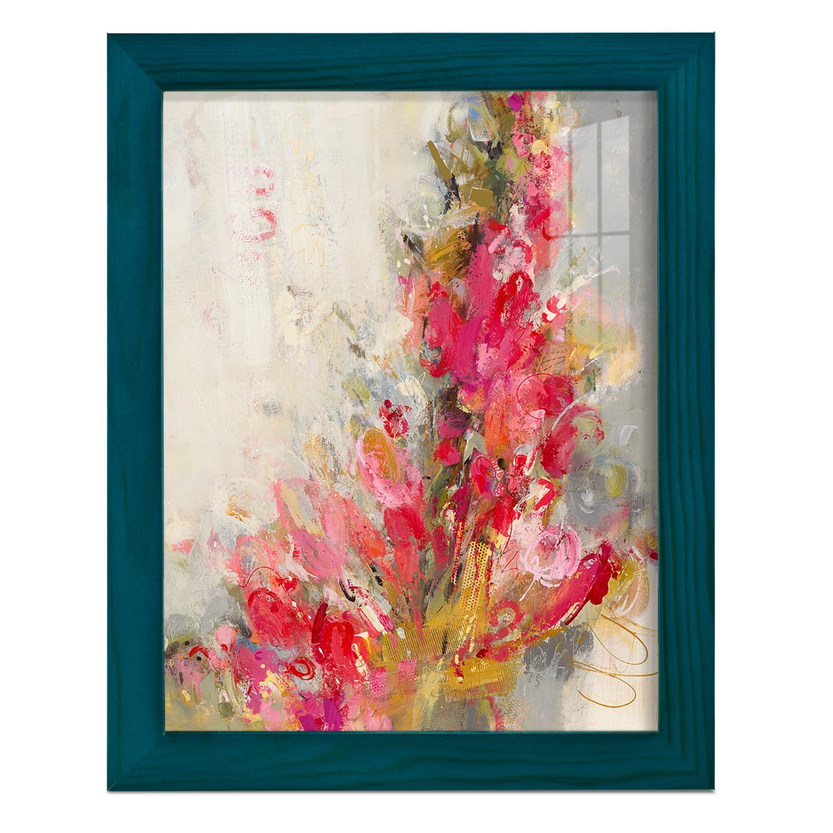 Flip Side - Framed Print w/glass - Ocean Blue - Walmart.com