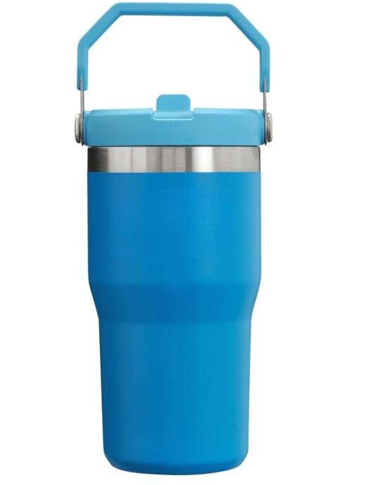 Flip Straw Cup with Handle 30oz | Screw Flip Straw | Leakproof Water ...