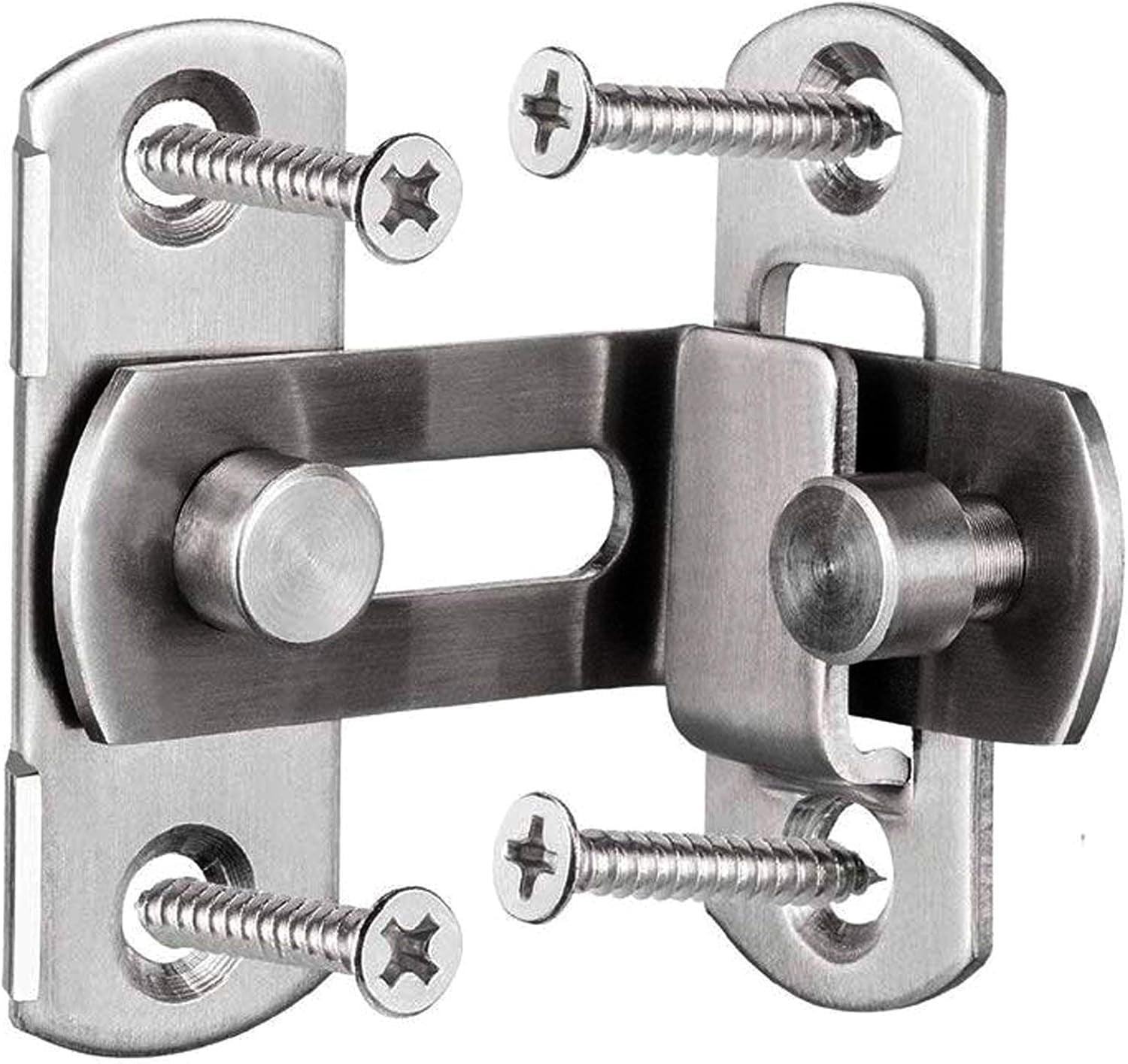 Flip & Tighten Design Door Latch, Multi-Function 90 Degree Stainless ...