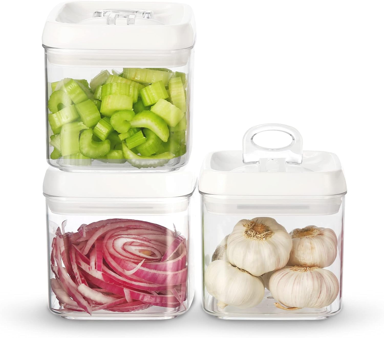 Flip Tite Food Storage Container 5” LARGE Size Airtight Lid Lock Top ...