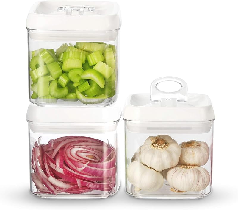 Flip Tite Storage Container with Lid 4" Airtight Ring Seal Top ...