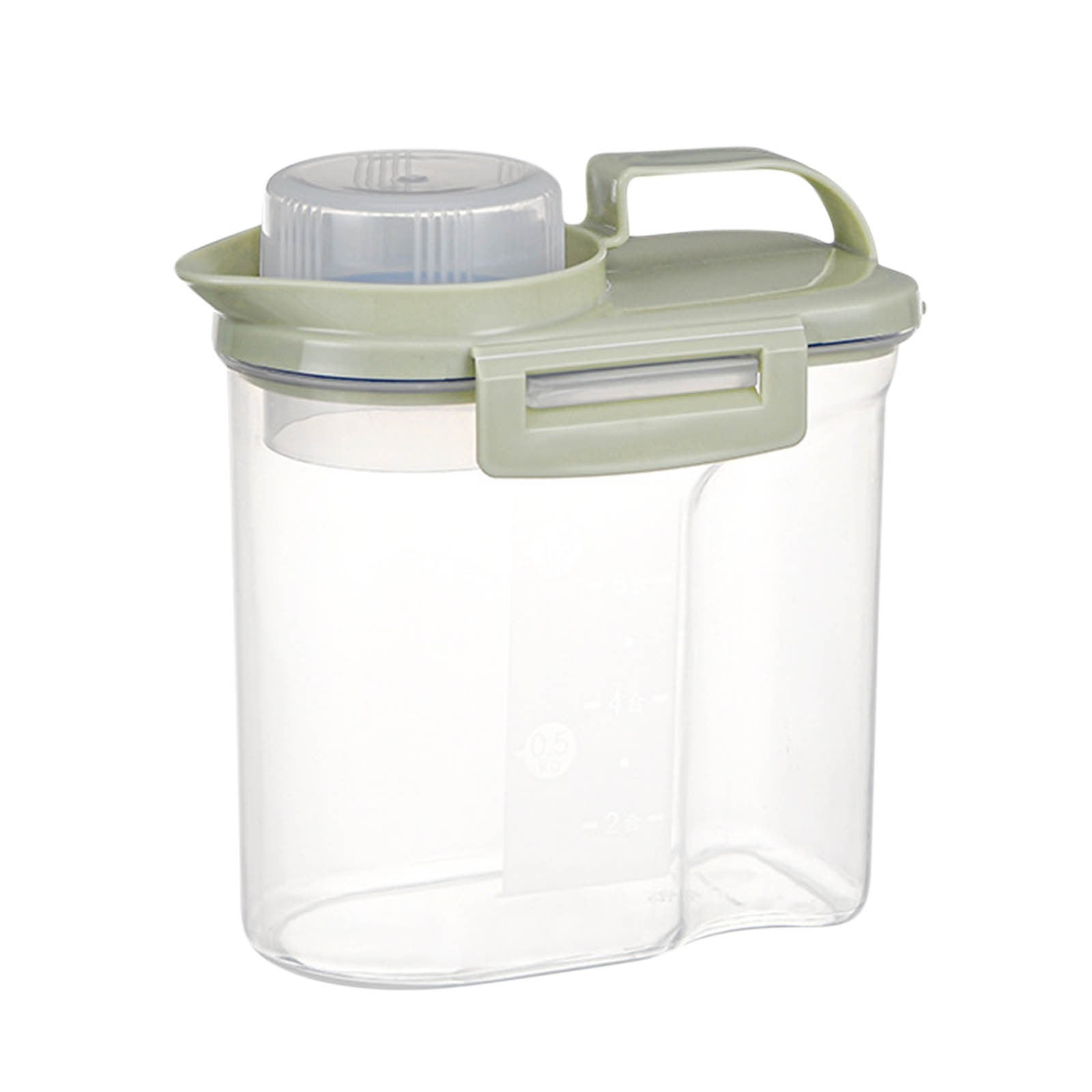Flip Tite Storage Container with Lid Airtight Easy Open, Stackable ...
