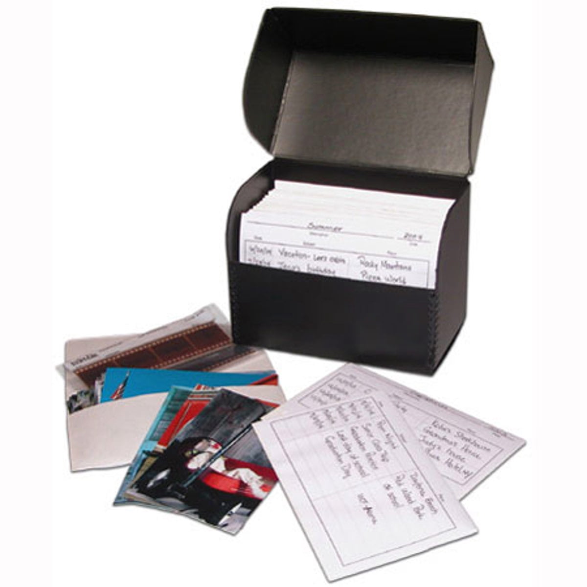 Print File Flip Top Archival Photo Storage Box for 5x7" Prints ...