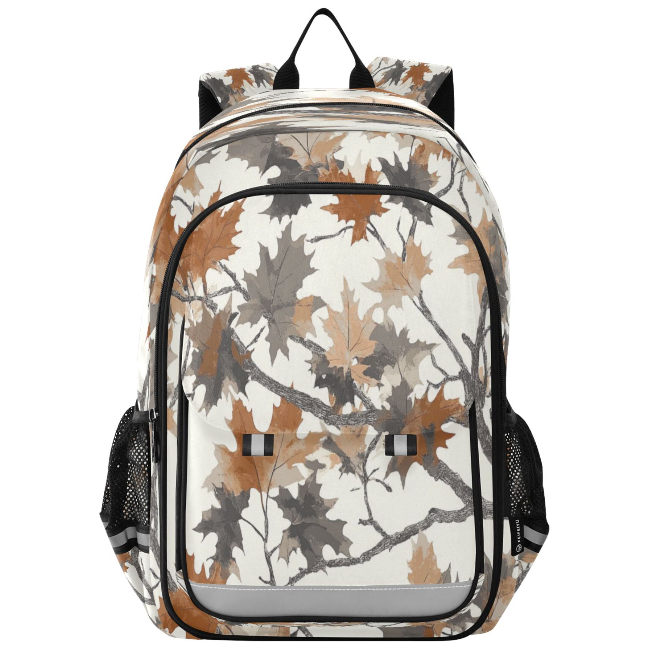 Flip-Top Backpack 17L Capacity Lightweight Bookpack Reflective Safety ...