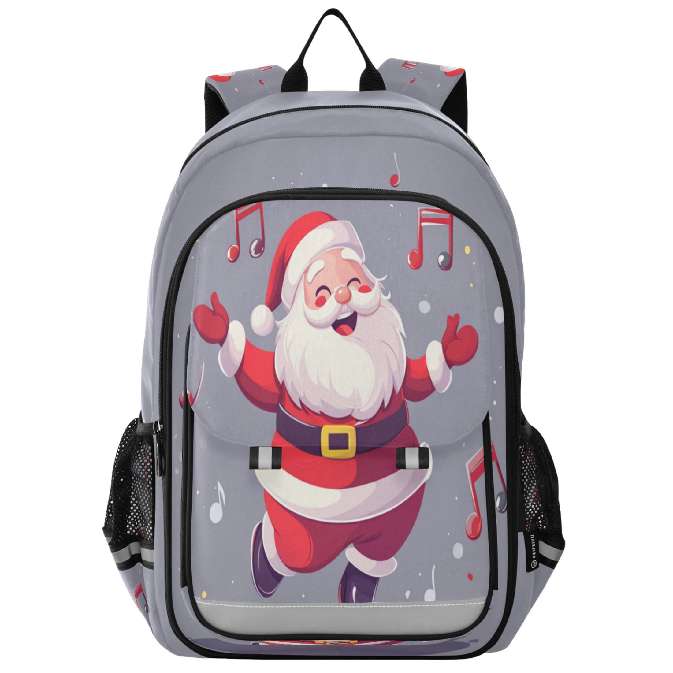 Flip-Top Backpack 17L Capacity Lightweight Bookpack Reflective Safety ...