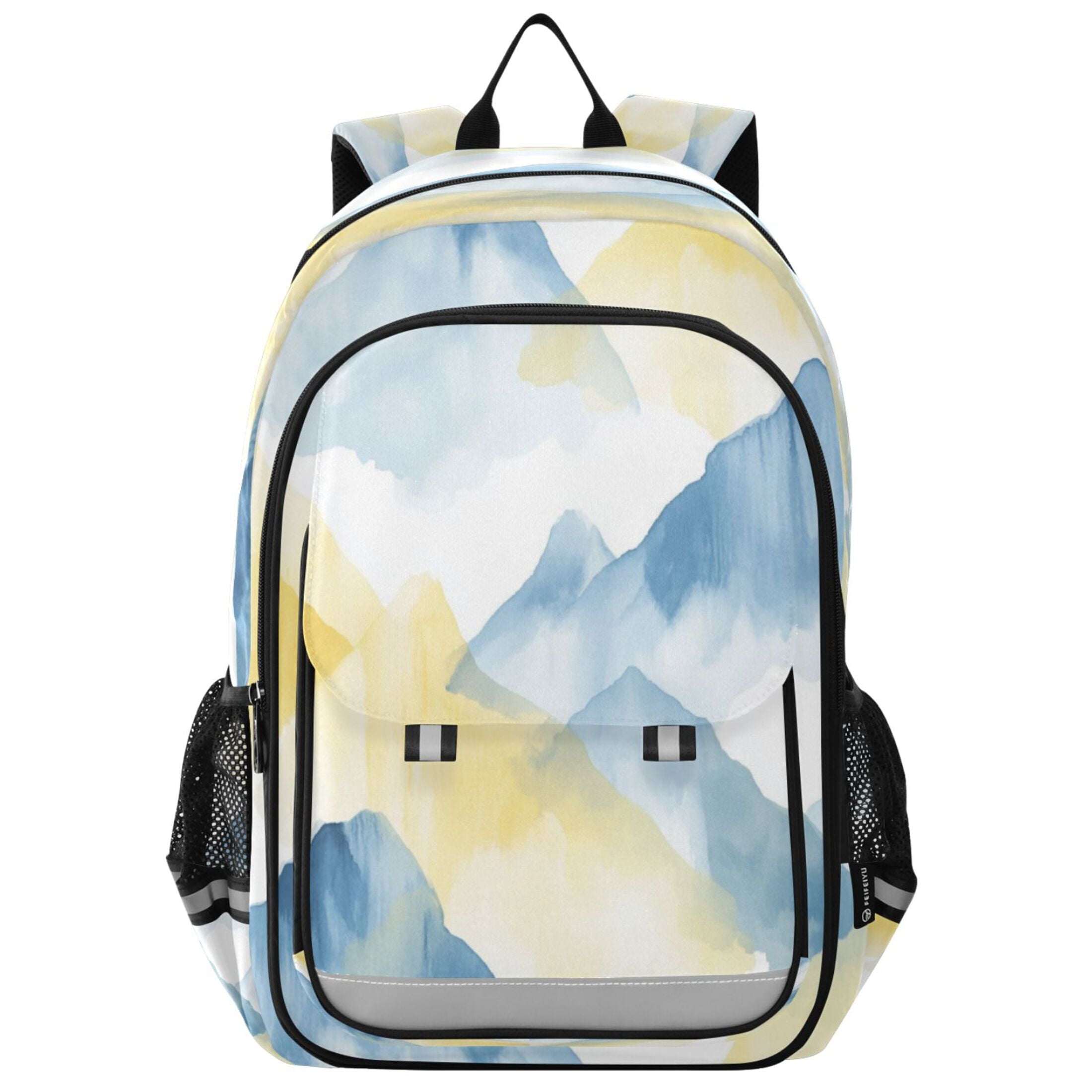 Flip-Top Backpack 17L Capacity Lightweight Bookpack Reflective Safety ...