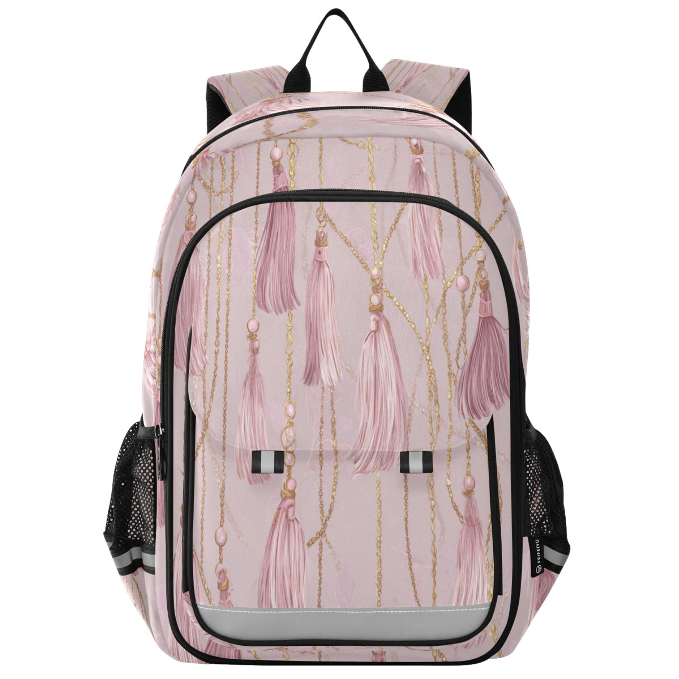 Flip-Top Backpack 17L Capacity Lightweight Bookpack Reflective Safety ...