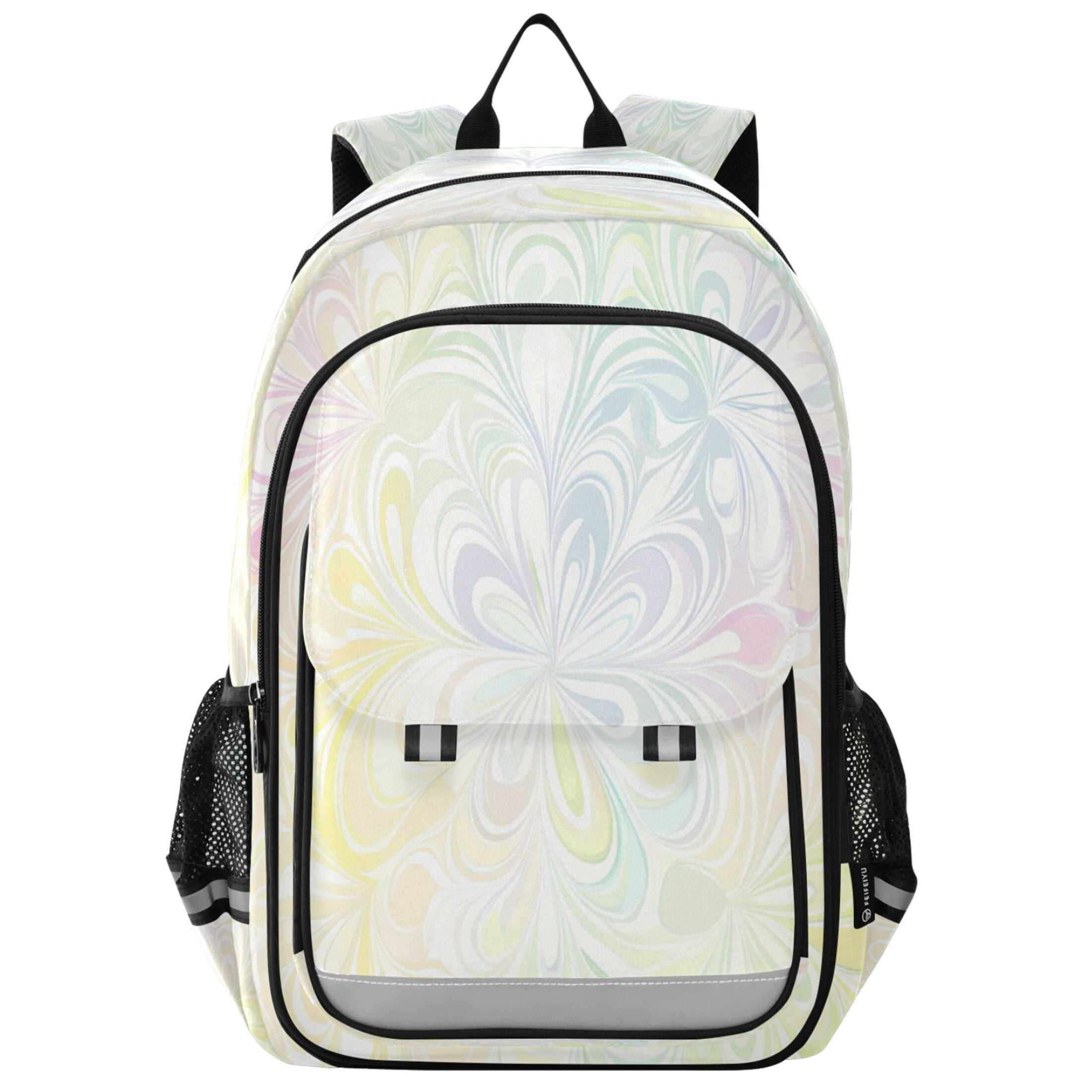 Flip-Top Backpack 17L Capacity Lightweight Bookpack Reflective Safety ...