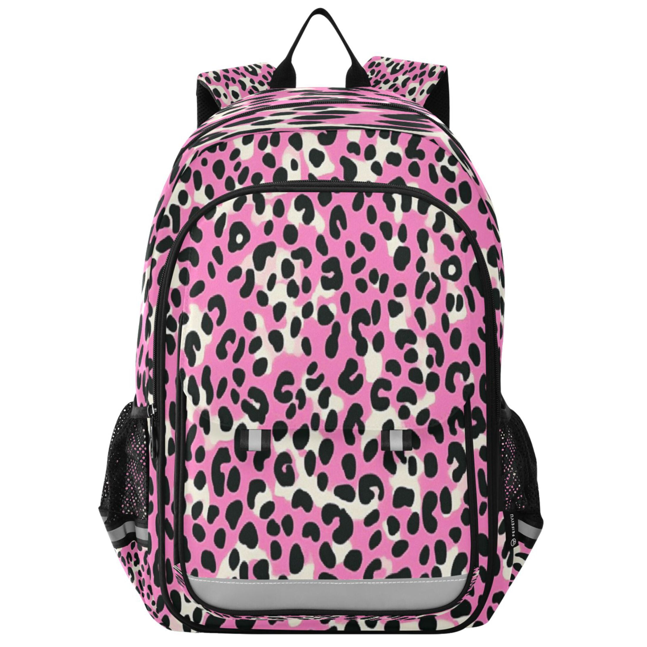 Flip-Top Backpack 17L Capacity Lightweight Bookpack Reflective Safety ...