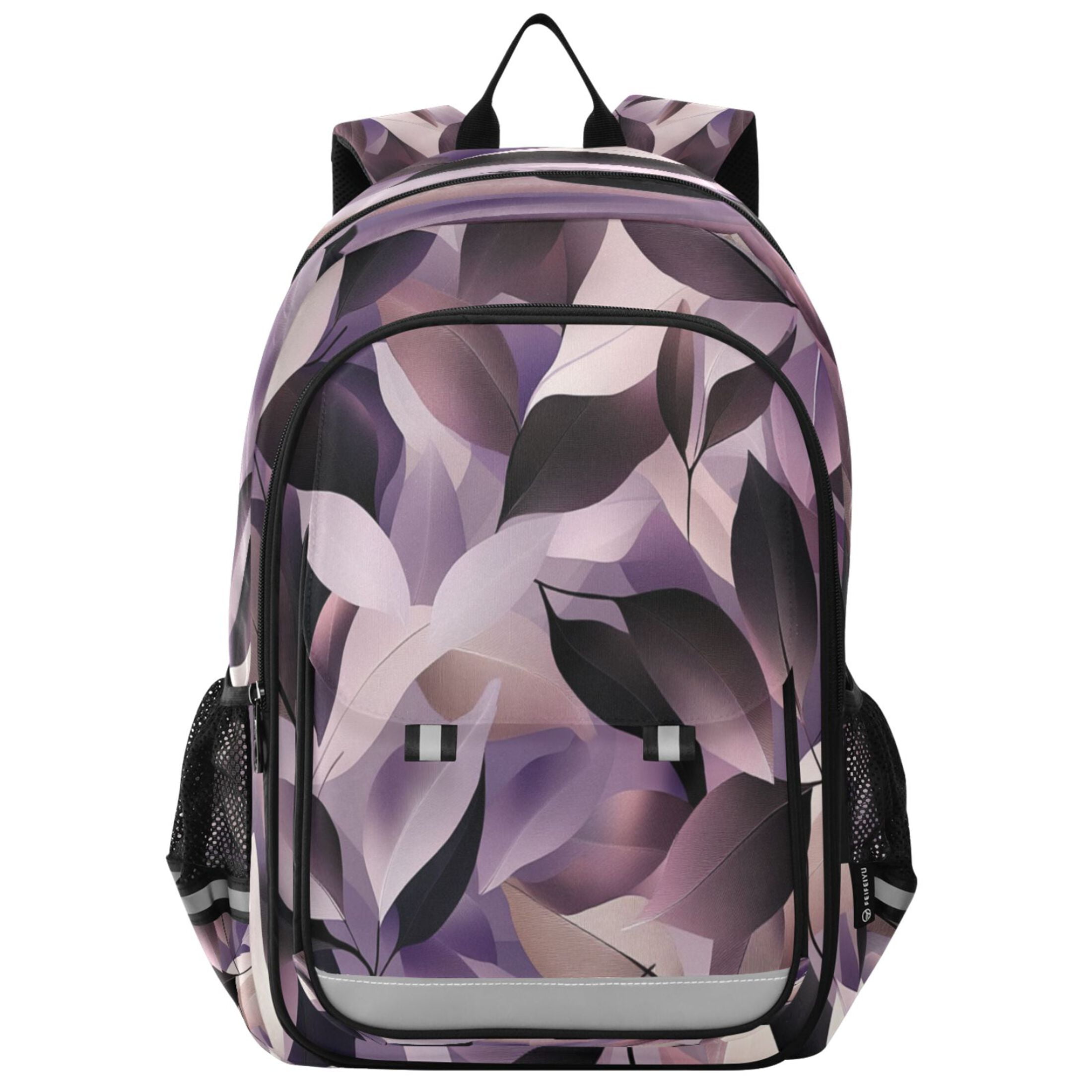 Flip-Top Backpack 17L Capacity Lightweight Bookpack Reflective Safety ...
