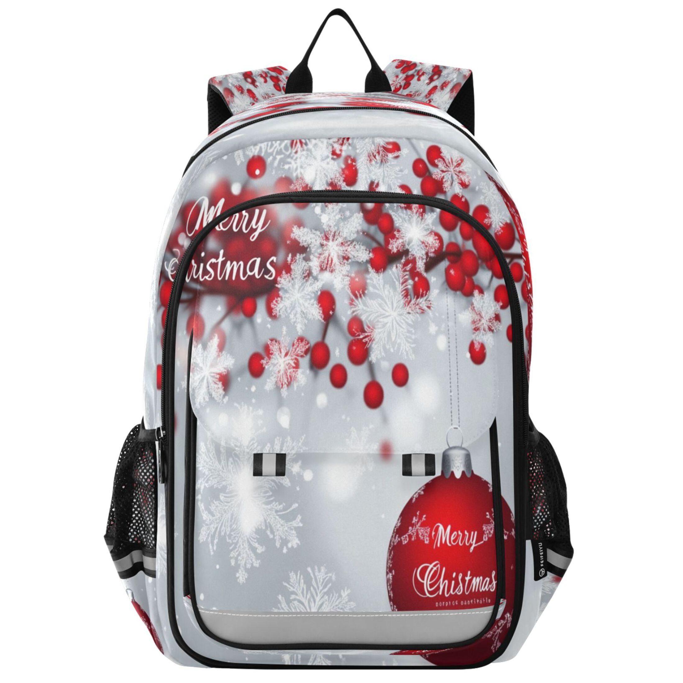 Flip-Top Backpack 17L Capacity Lightweight Bookpack Reflective Safety ...