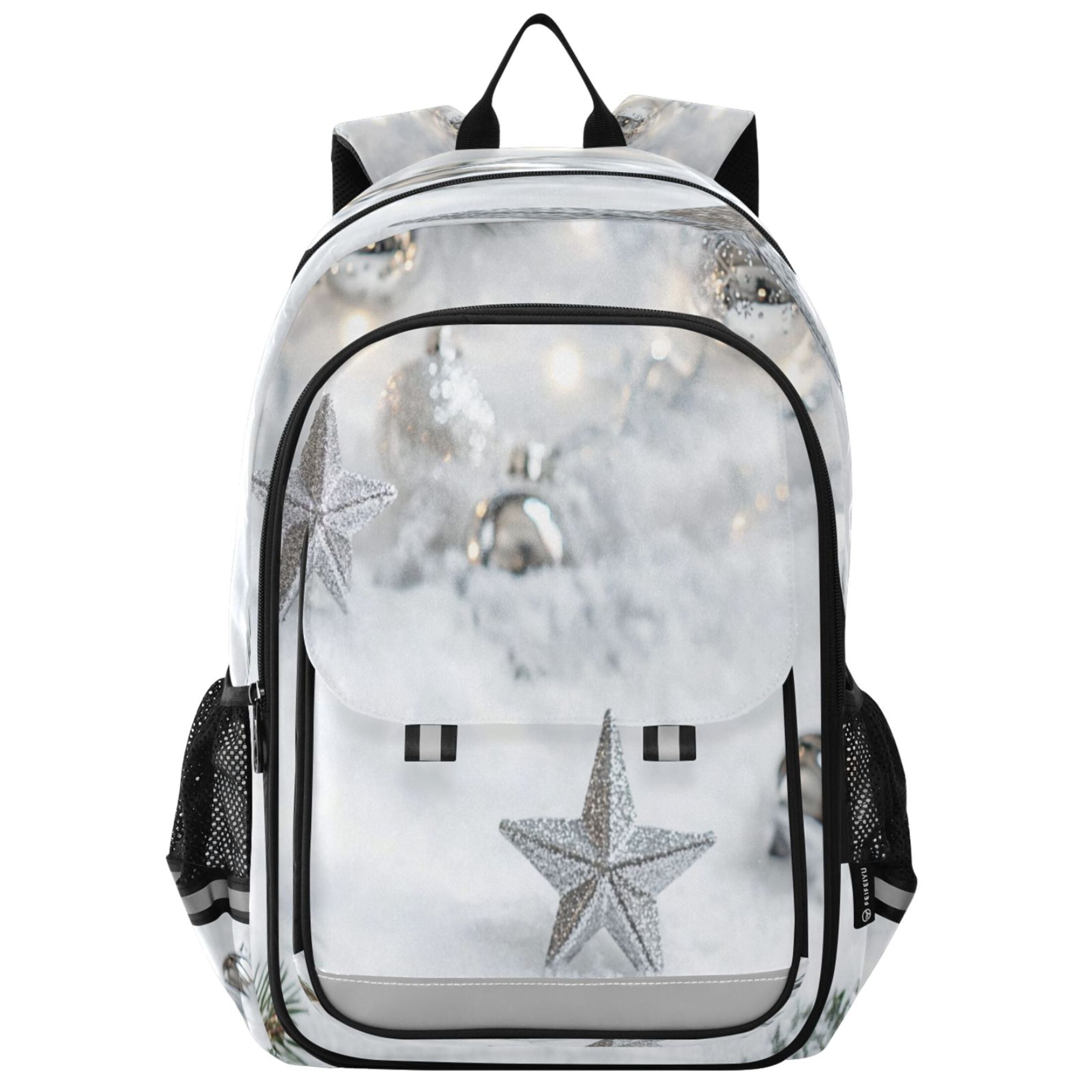 Flip-Top Backpack 17L Capacity Lightweight Bookpack Reflective Safety ...