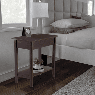 Free Shipping! Casual Home 615-15 Kennedy End Table with Concealed ...