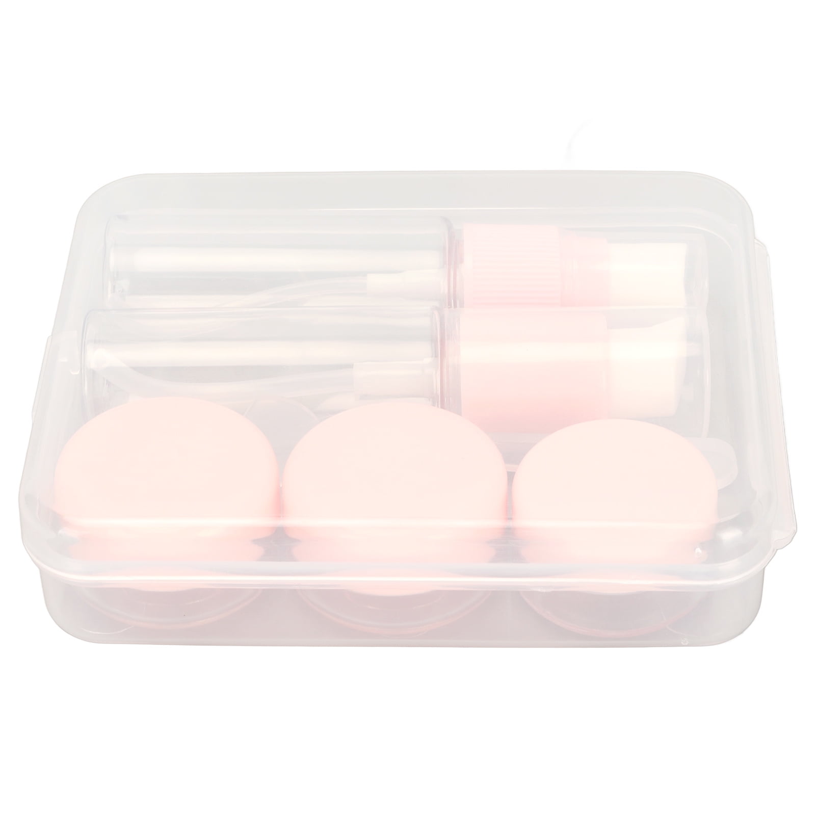 Flip Top Clear Care Travel Contact Lens Case, All In One Kit For Safe ...