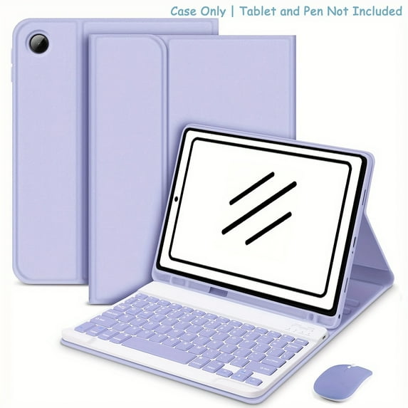 Flip-Top Keyboard Case for Samsung Galaxy Tab A9, Detachable Wireless ...
