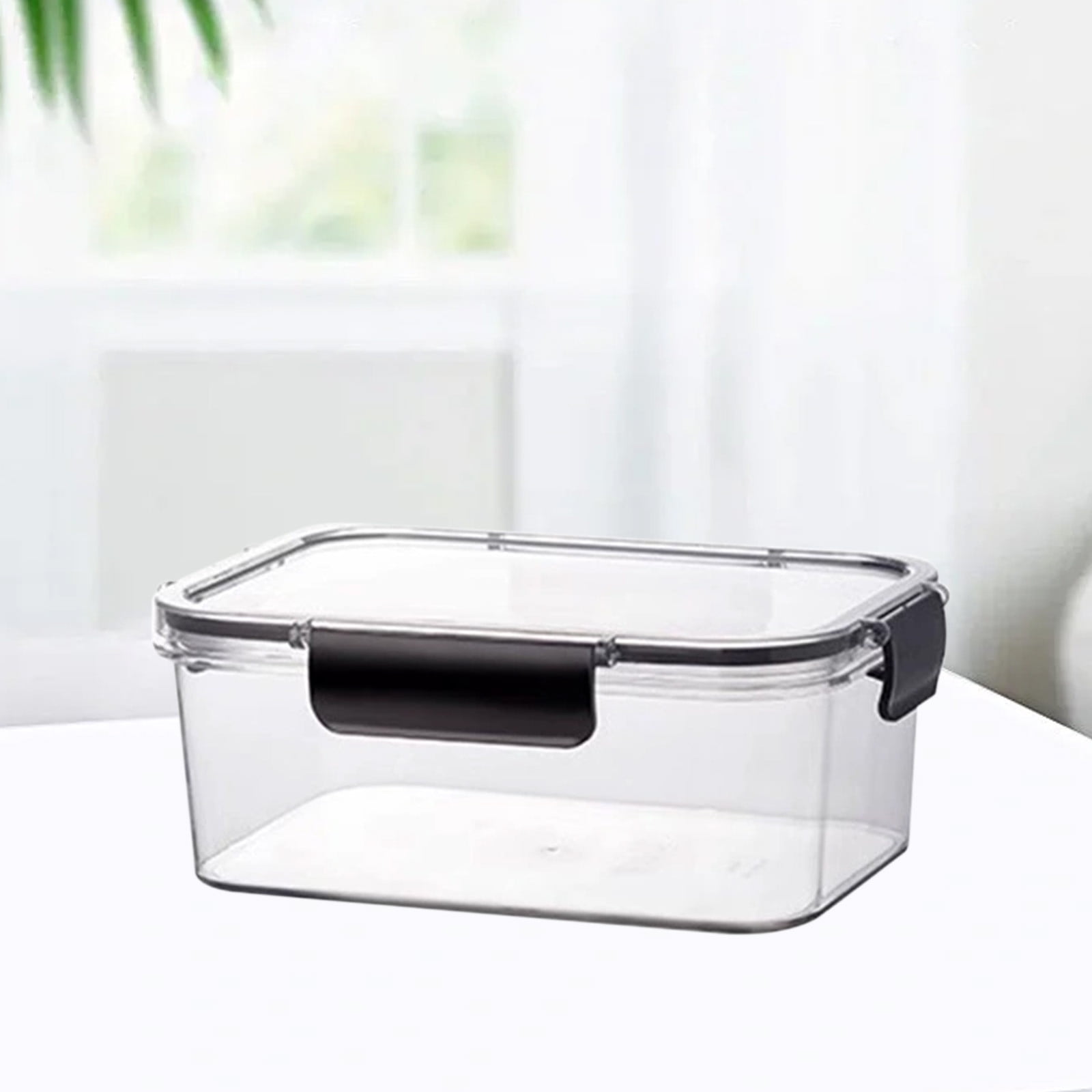 Flip Top Lid Food Storage Container for Cheese, Fruit, Ginger, and ...