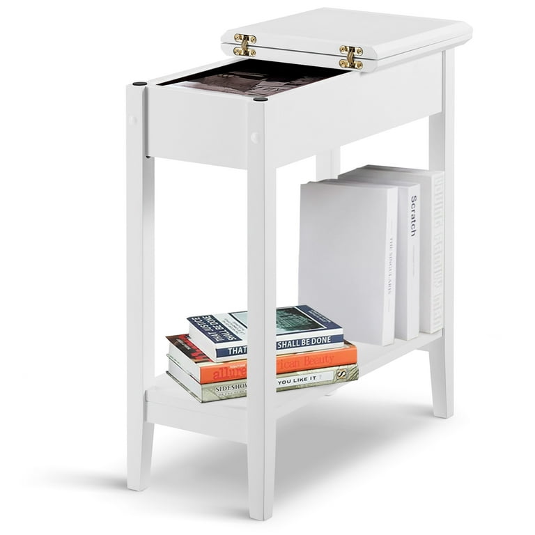 Small white end table walmart store