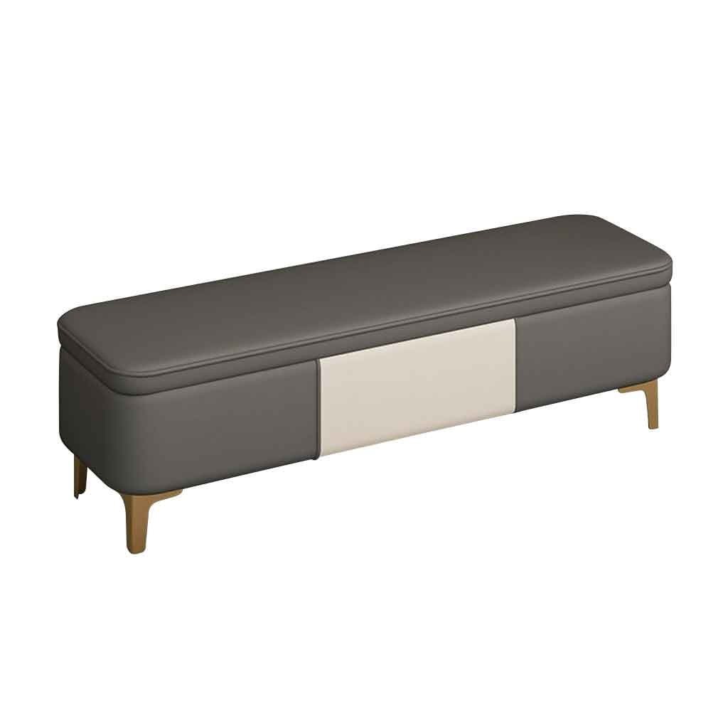 Flip-Top Storage Bench for Hallway Living Room Footrest Padded Seat ...
