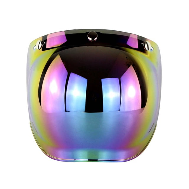 Flip Up Down Shield Visor Lens, Retro 3-Snap Sunscreen Sun Shield Visor ...