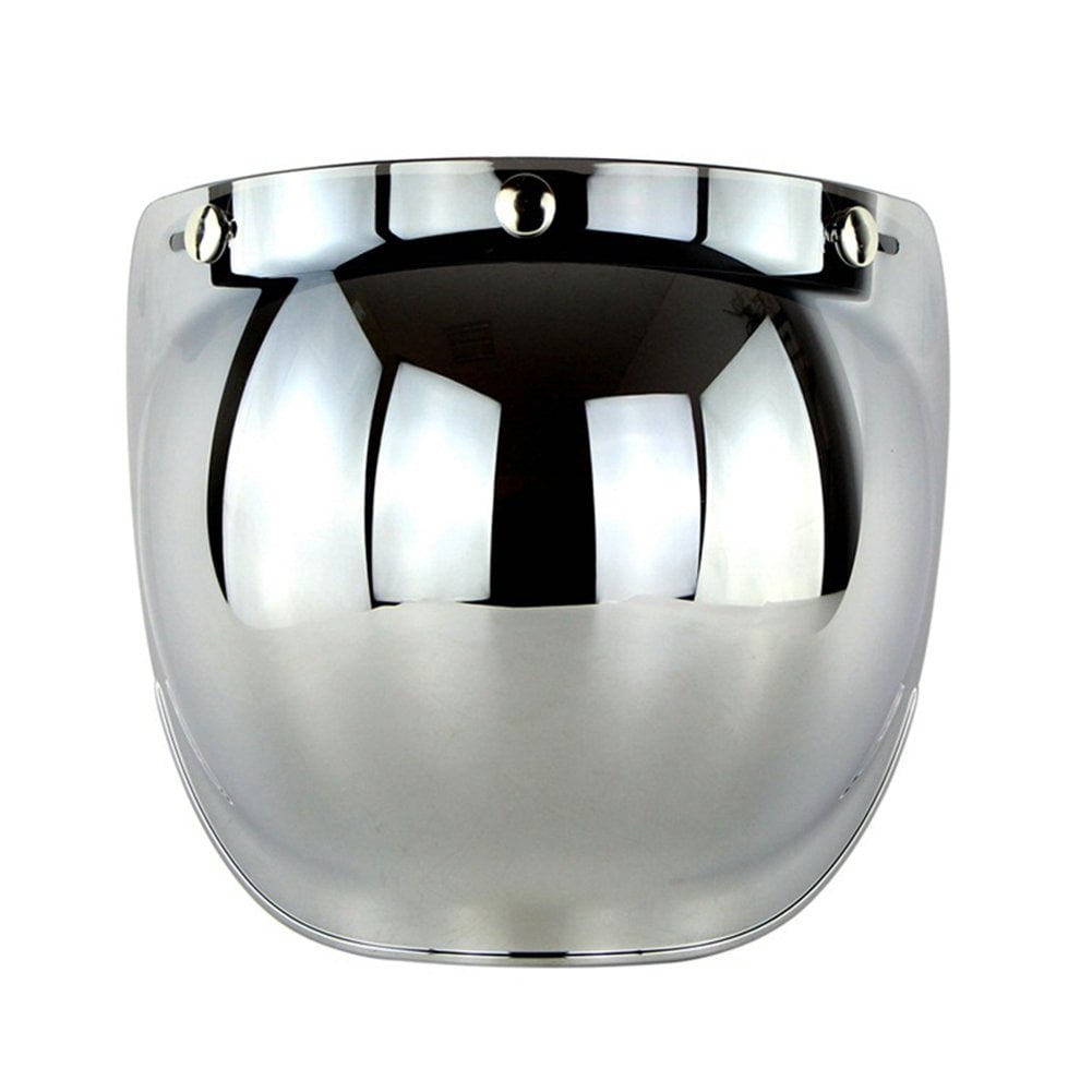 Flip Up Down Shield Visor Lens, Retro 3-Snap Sunscreen Sun Shield Visor ...