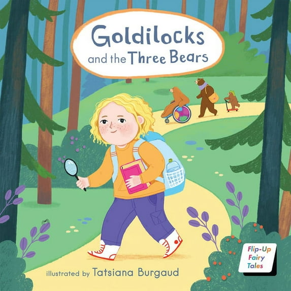 Flip-Up Fairy Tales Goldilocks, (Paperback) - Walmart.com