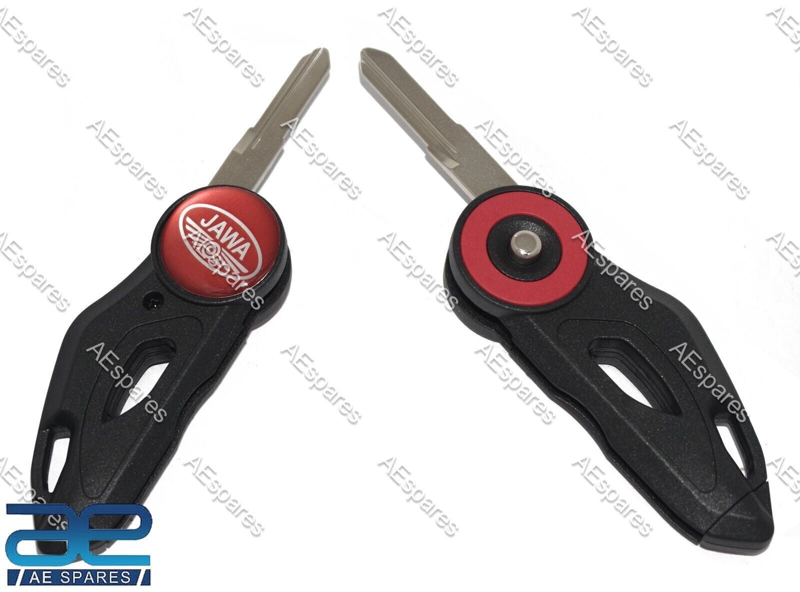 Flip Up Style Left Cut Blank Key Set For Jawa Motorbikes - Walmart.com