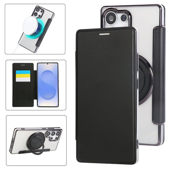 Flip Wallet Case for Samsung Galaxy S24 Ultra, Flip Stand [Compatible ...