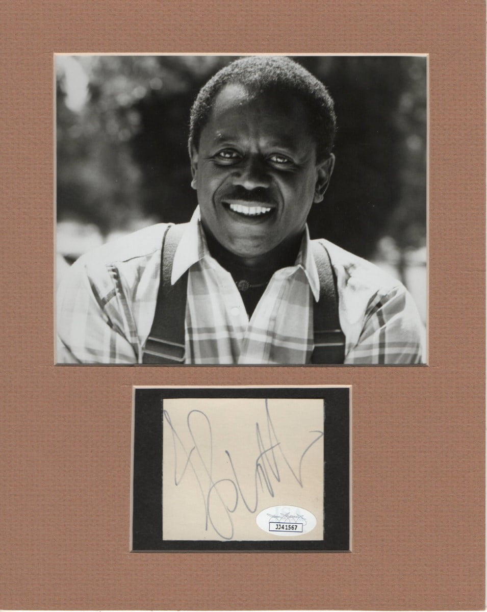 Flip Wilson Signed Autographed Matted Cut Signature Hollywood Legend ...