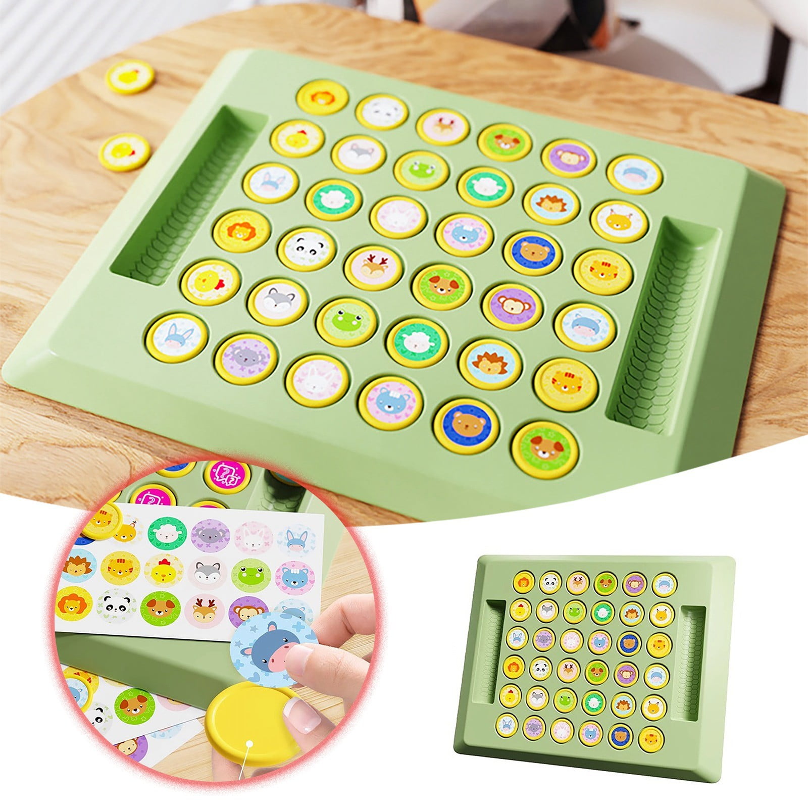 Flip and Memory Game for Kids Interactive 2 Player Board Game to Skills ...