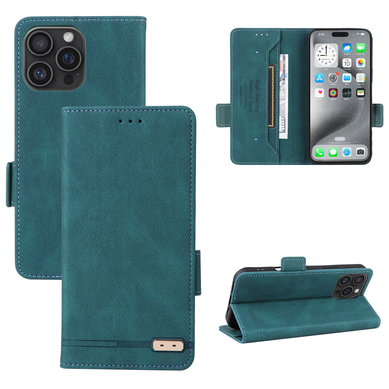 Flip phone case suitable for Redmi note12 4G magnetic wallet card ...