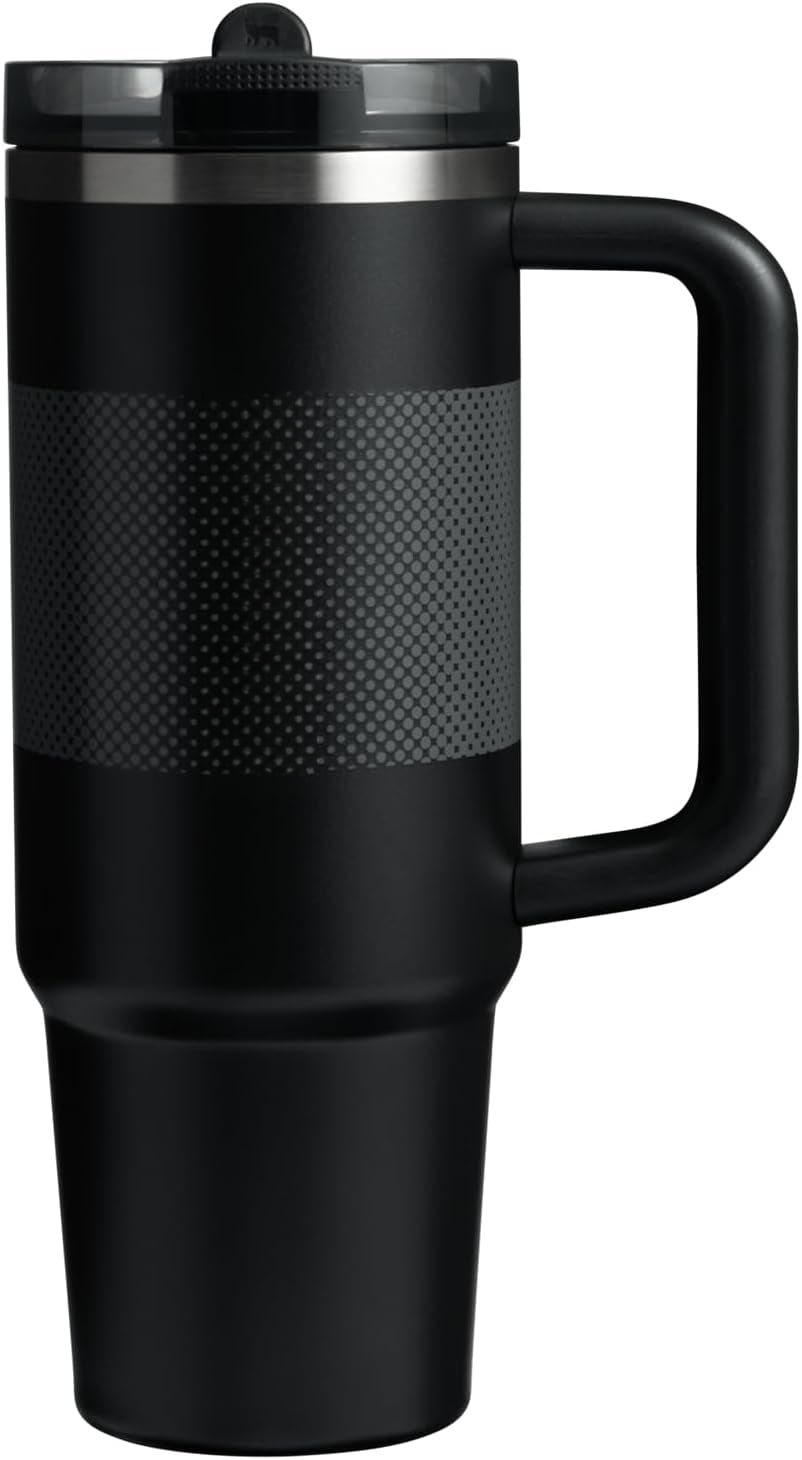 Flip-top sippy cup with leak-proof lid 30 oz | Built-in straw and ...