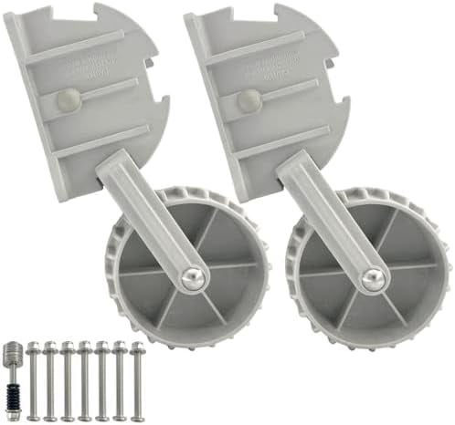 Flip-up Retrackable Dinghy Wheels Nylon Ribs Towing Boat Launching ...