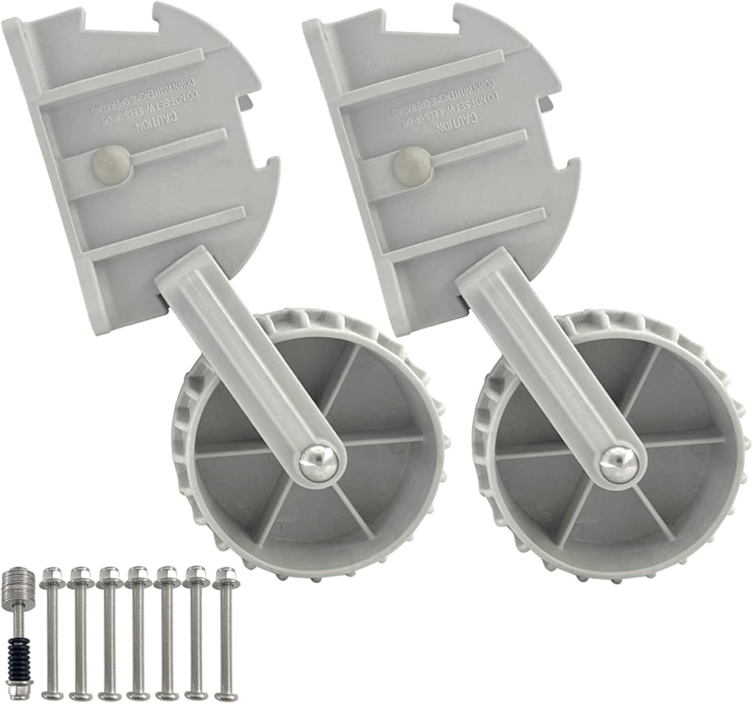 Flip-up Retrackable Dinghy Wheels Nylon Ribs Towing Boat Launching ...