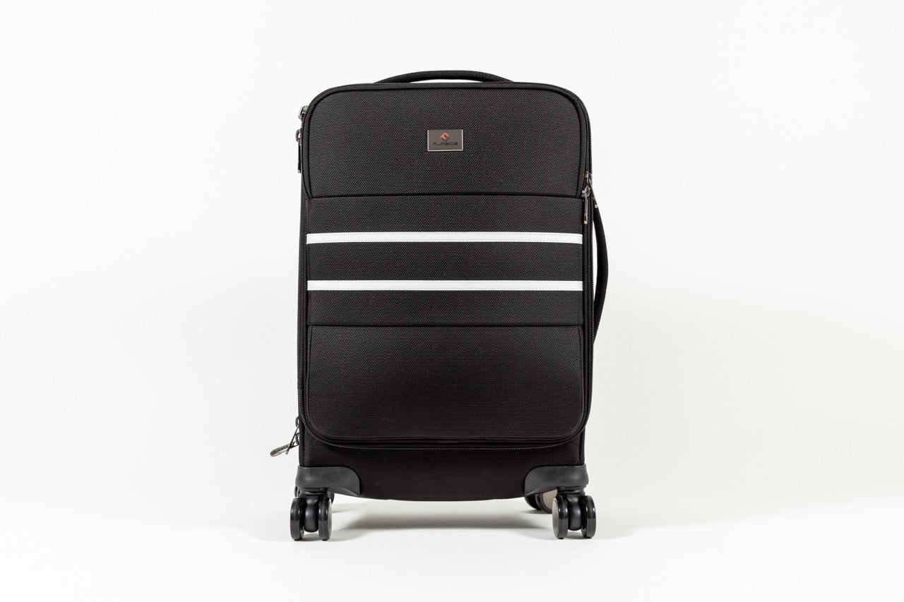 FlipSide Luggage - Revolutionary Carry-On Suitcase with Movable Partition – Keep Clean & Dirty ...