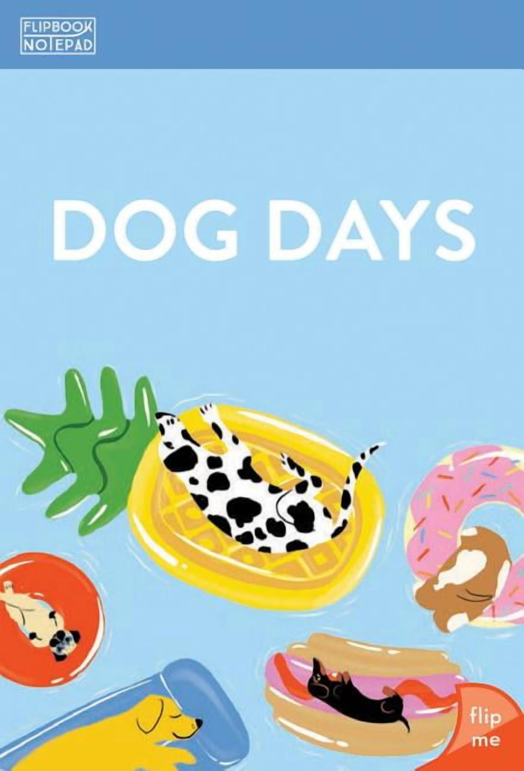 Flipbook Notepad: Dog Days (Other) - Walmart.com