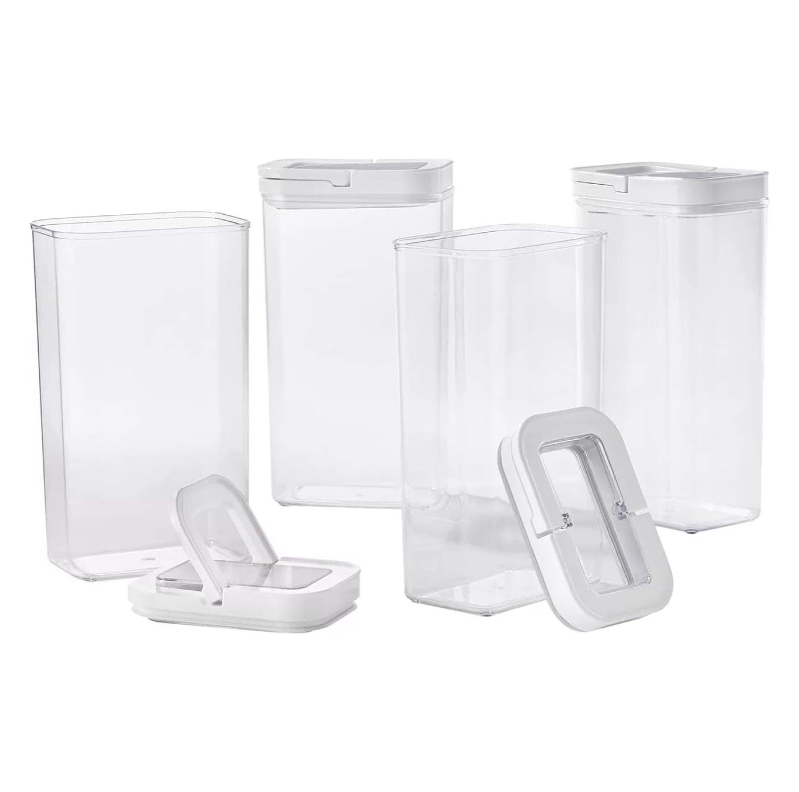 Fliplock Food Storage Containers (Pack of 4) - Walmart.com