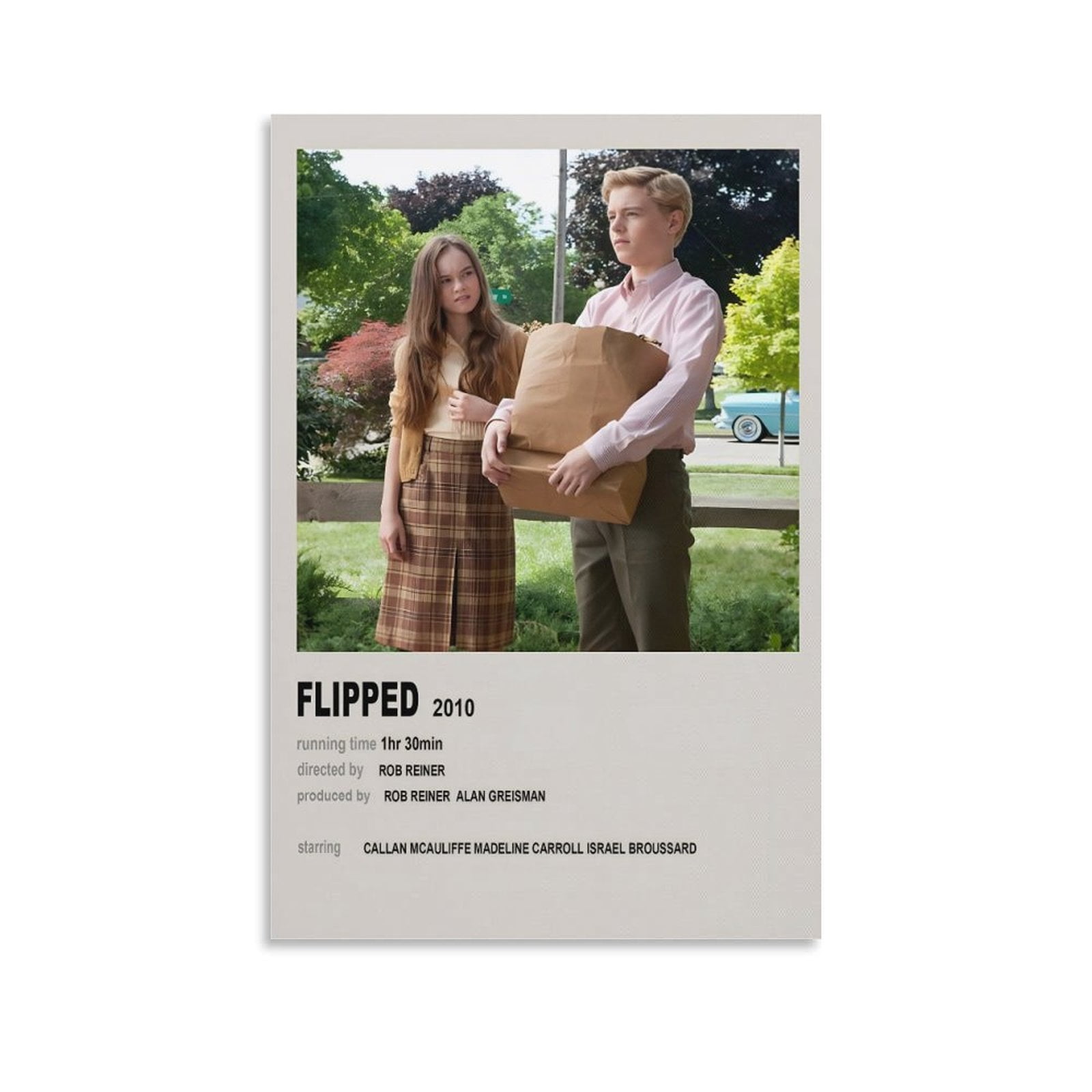 Flipped Movie Poster (1) Picture Print Canvas Poster Wall Paint Art ...