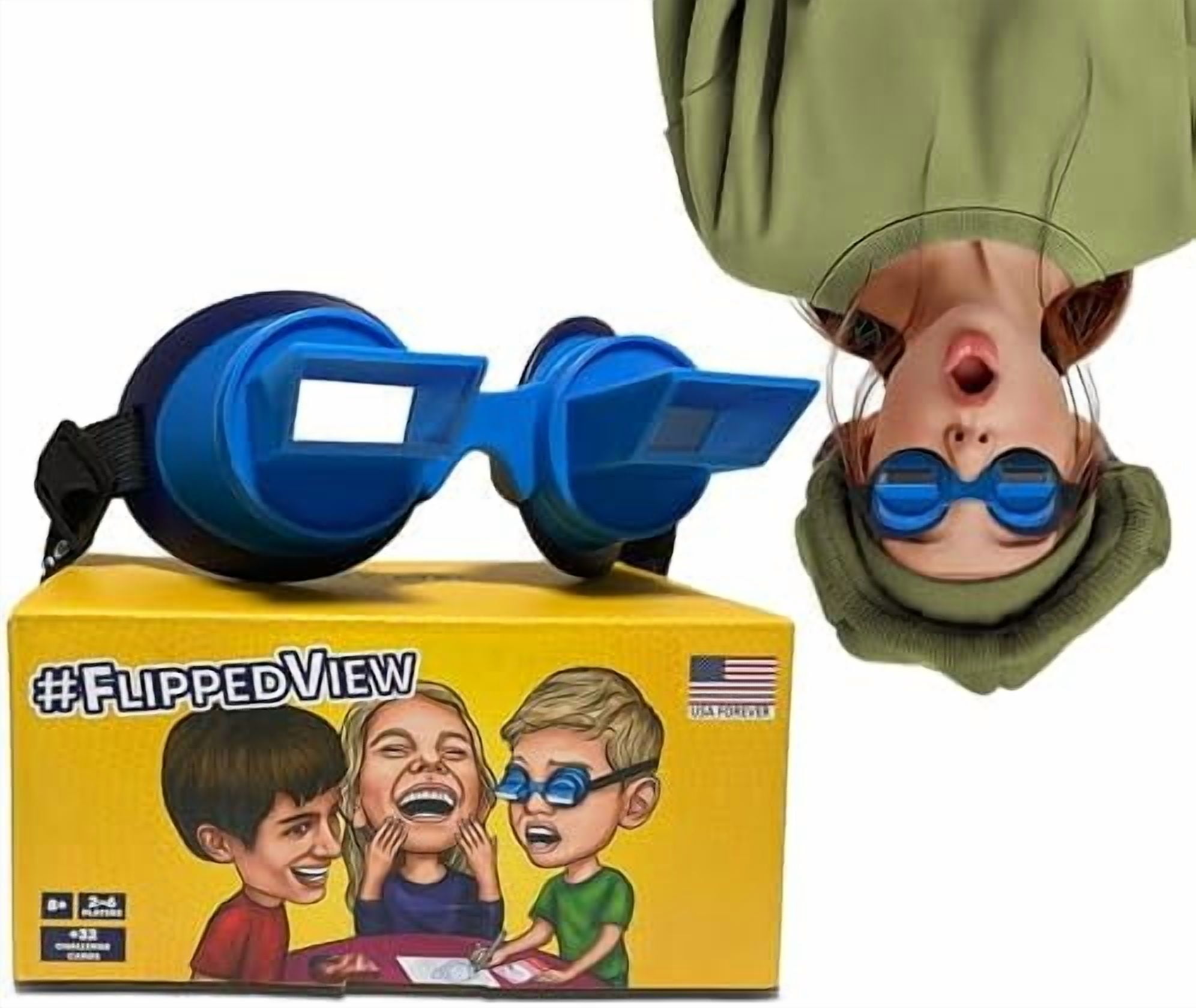 Flipped View Upside Down Goggles Hilarious Kids & Family Game Great for ...
