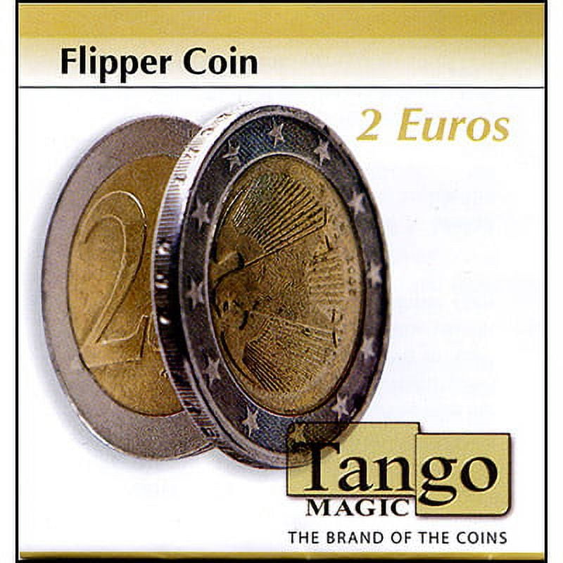 Flipper Coin 2 Euro by Tango Magic - Walmart.com