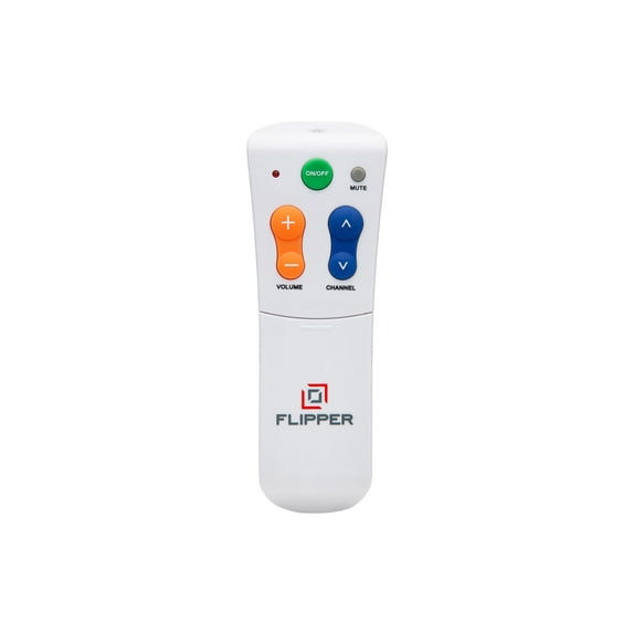 Flipper Big Button Remote for Seniors, Universal TV Remote with Large ...