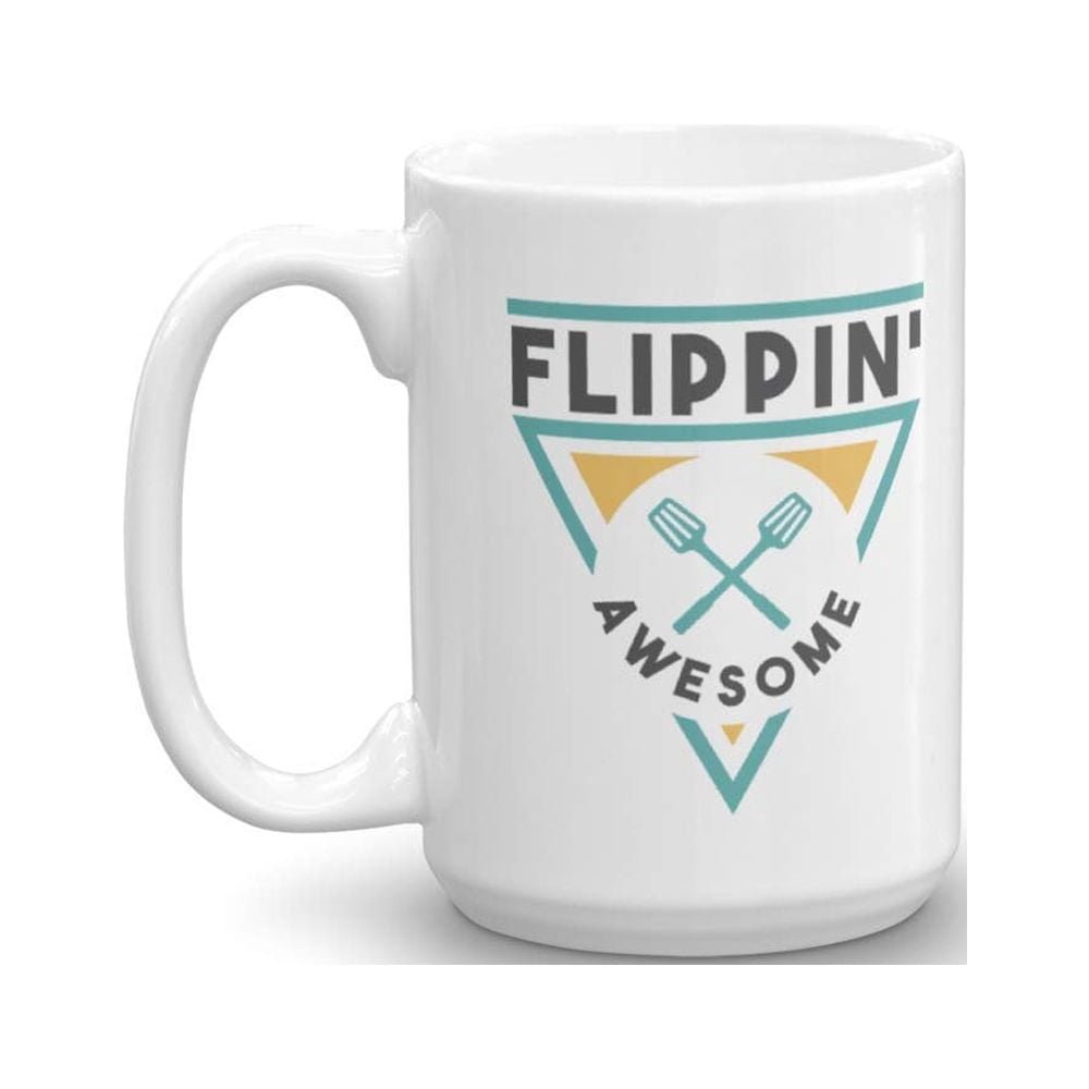 Flippin' Awesome! Cool Cooking Spatula Turner Coffee & Tea Gift Mug ...