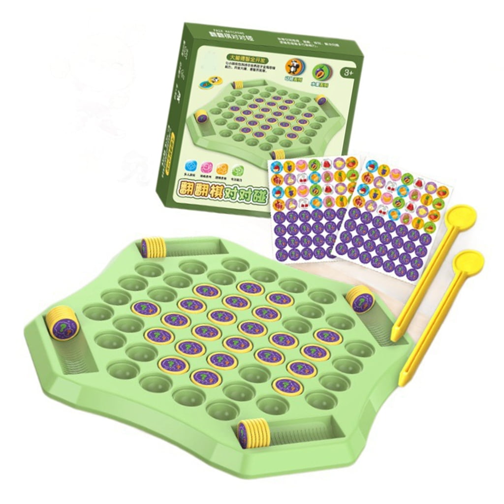 Flipping Chess Memory Game Animal Fruit Flipping Chess Board Game ...