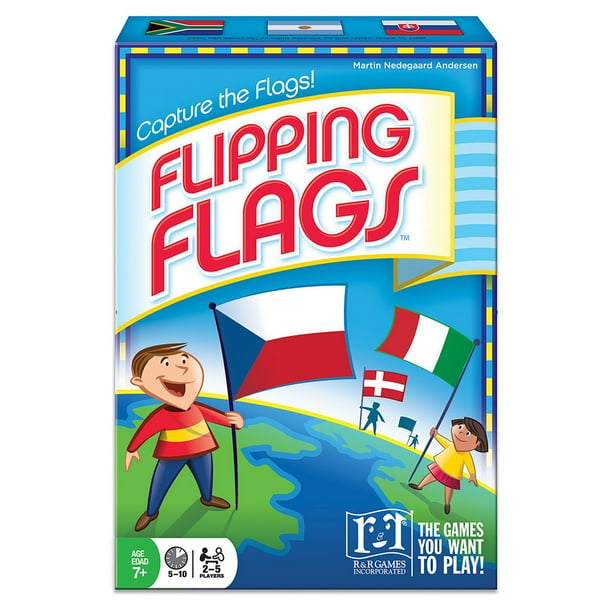 Flipping Flags - R&R Games, Fast Paced Family Card Game, Learn Flags ...