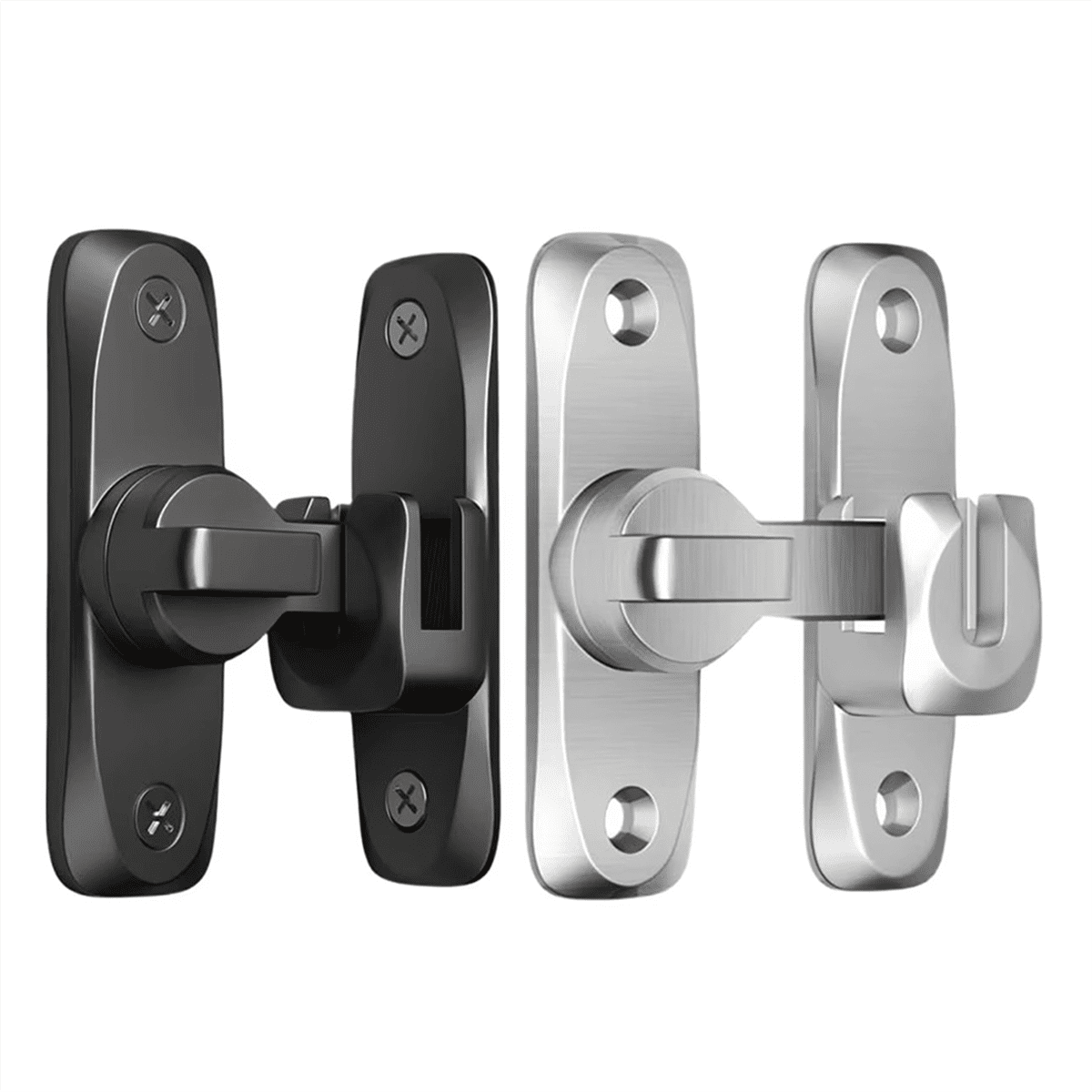 Flipping Latch Door Lock Aluminum Alloy Heavy Duty Door Latch - Walmart.com