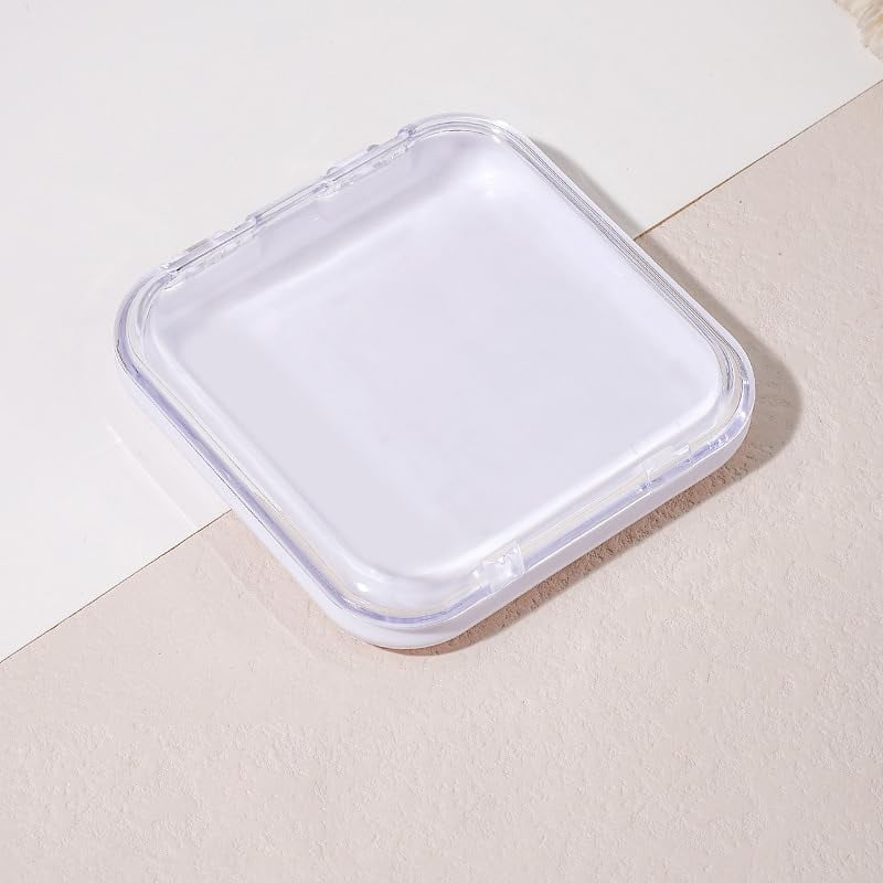 Flipping Lid Storage Box for Artificial Nails Transparent Nail Art ...